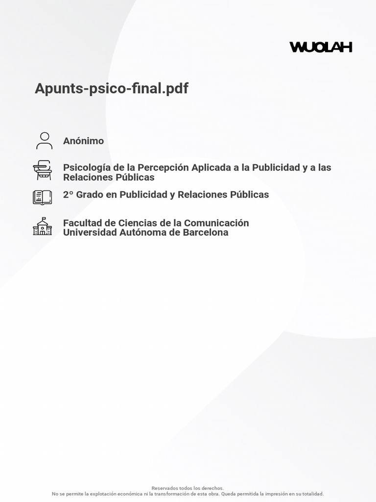 free-Apunts-psico-final | PDF