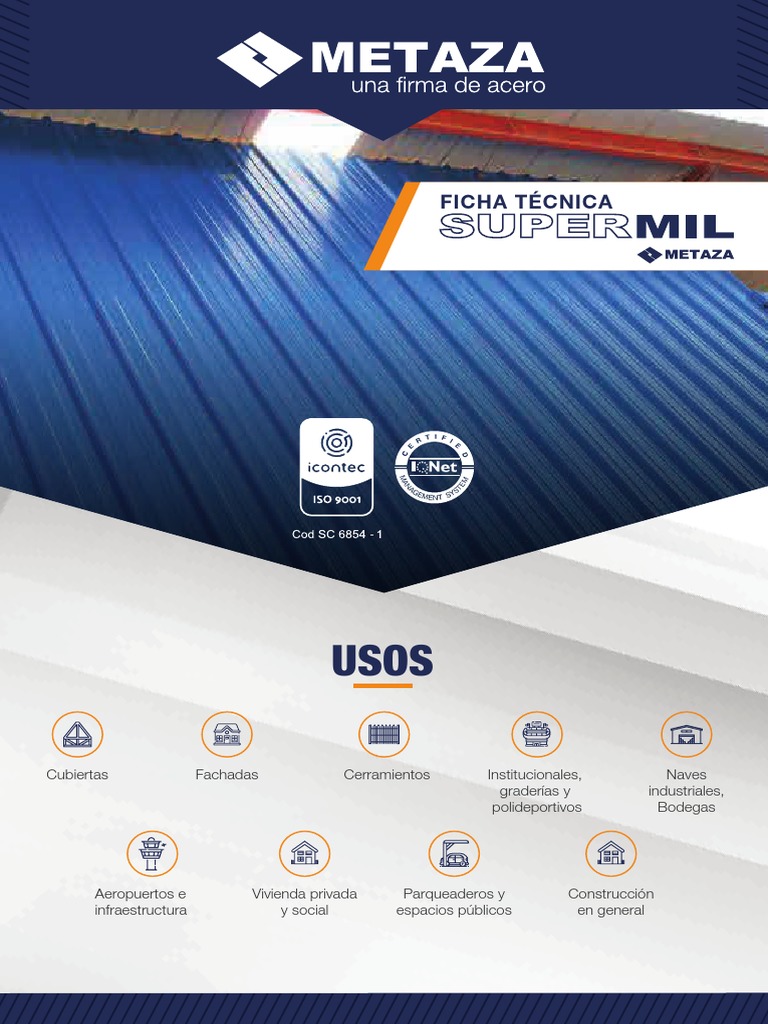 SUPERMIL | PDF | Tornillo | Acero