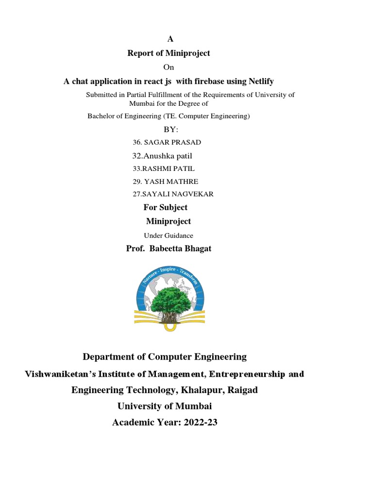 CCL Miniproject | PDF | Cloud Computing | Instant Messaging