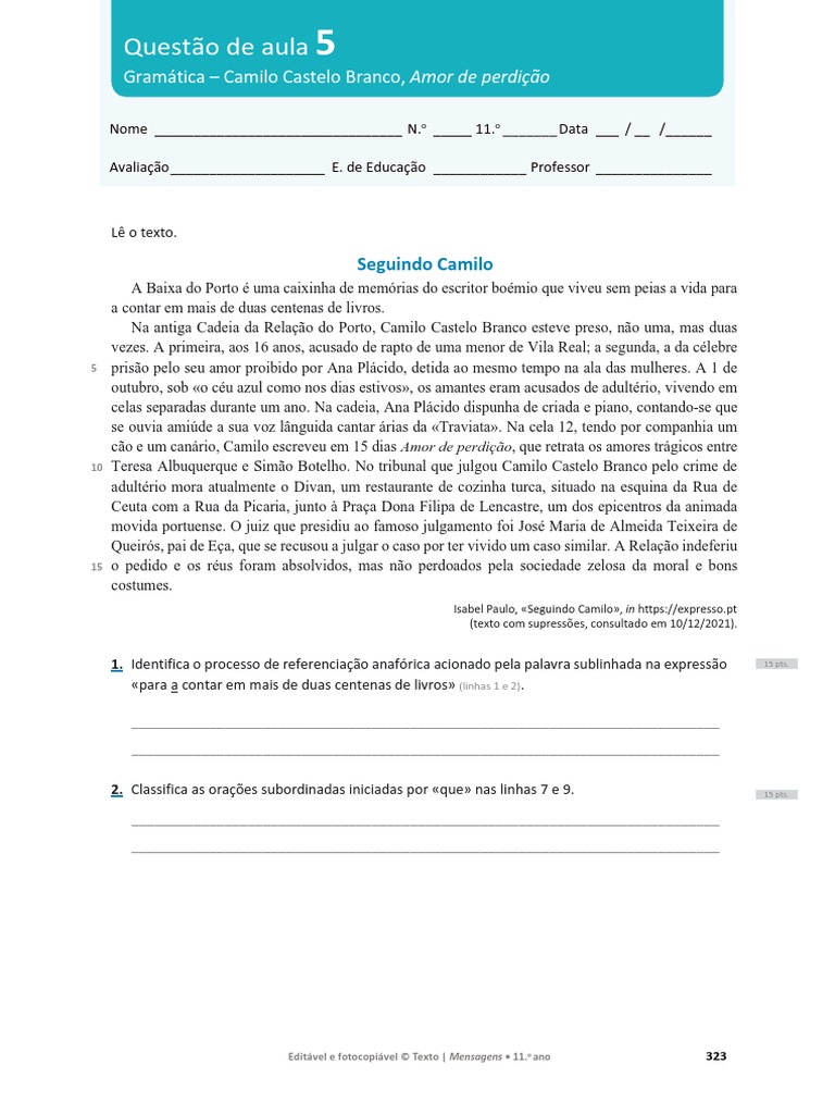 Dossie Do Professor Mensagens 329 332 | PDF | Amor | Linguística