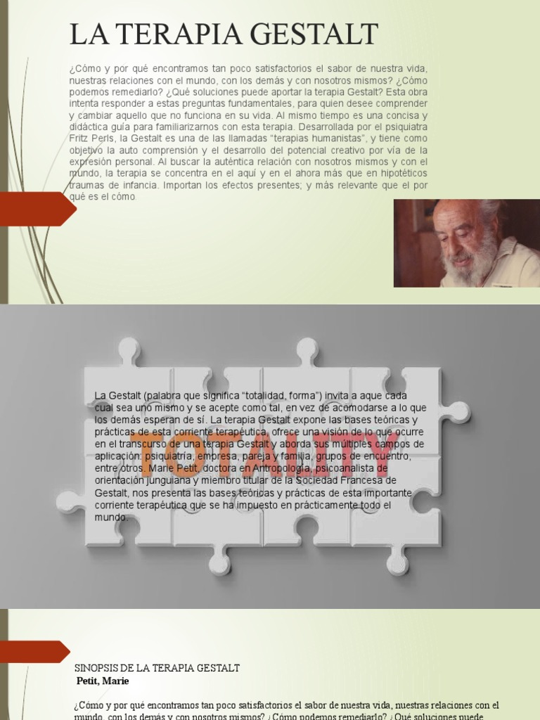 La Terapia Gestalt | PDF