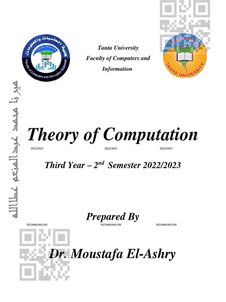 Computation Theory Pdf