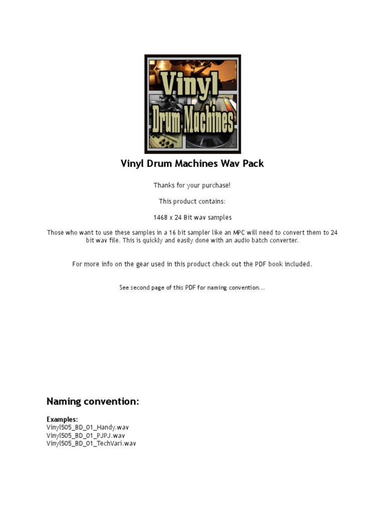 2-VDM Wav Manual | PDF