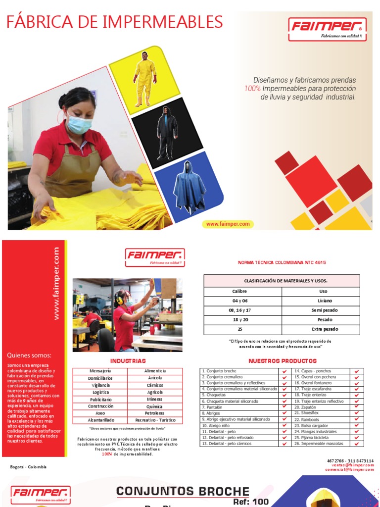 FAIMPER CATALOGO 2023 - Compressed | PDF | Moda | Softlines (venta ...