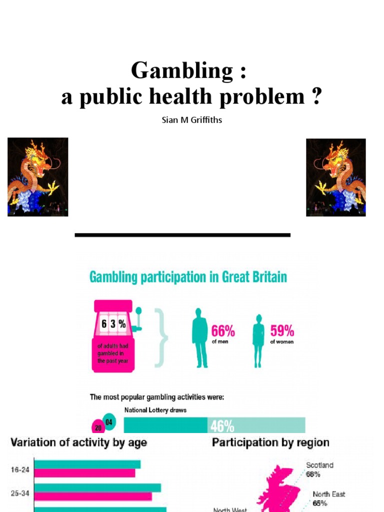 Gambling: A Public Health Problem ?: Sian M Griffiths | PDF | Gambling ...