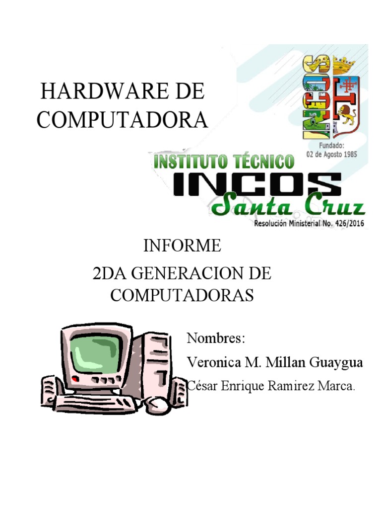 Hardware de Computadoras | PDF | Lenguaje de programación | Programación de computadoras