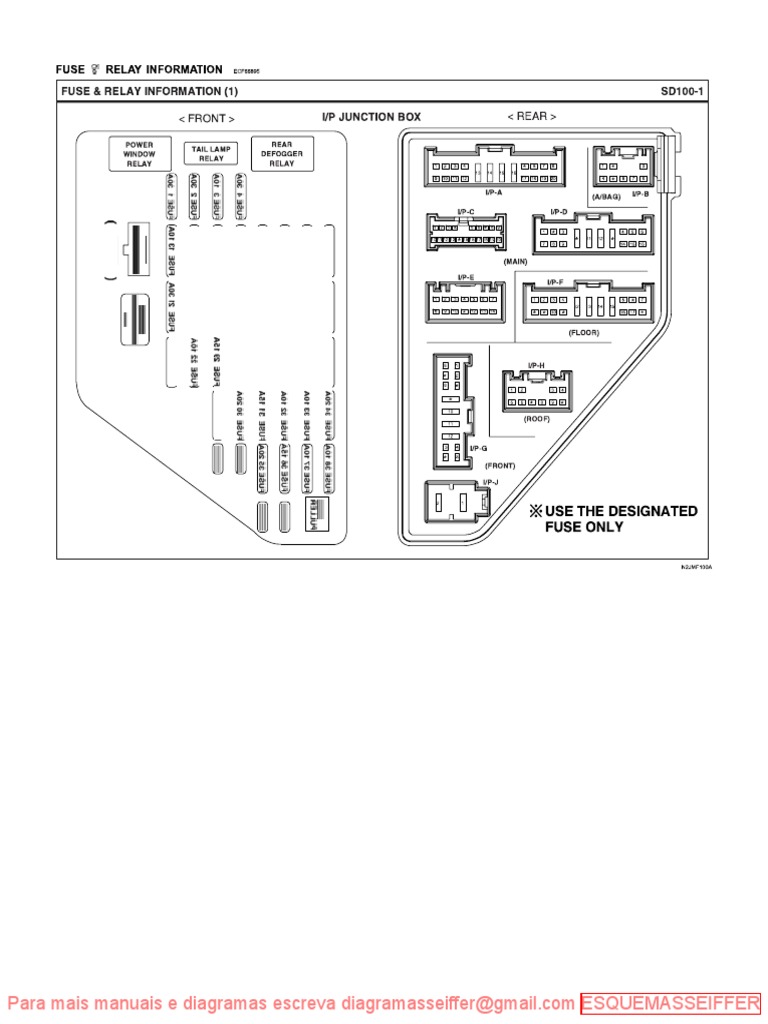 Esquemas Elétricos Tucson 2006-2013 | PDF
