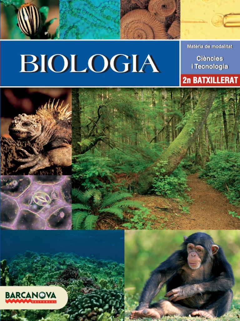 Biologia 2n Batxillerat Ed. Barcanova | PDF
