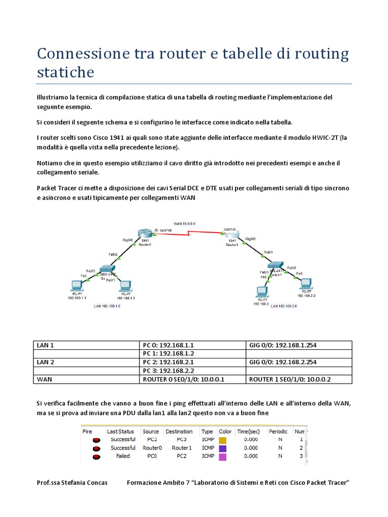 5 Routing Statico | PDF
