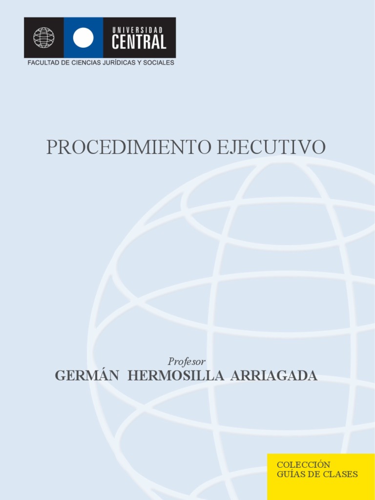 Procedimiento Ejecutivo German Hermosilla | PDF