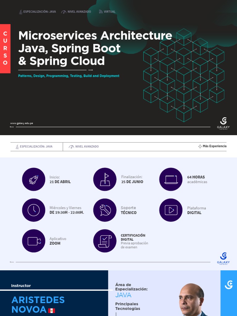 Temario - Microservicios Java | PDF | Informática