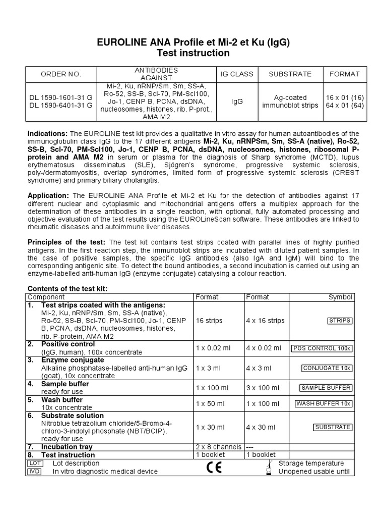 Ana Profile | PDF | Dna | Medical Specialties