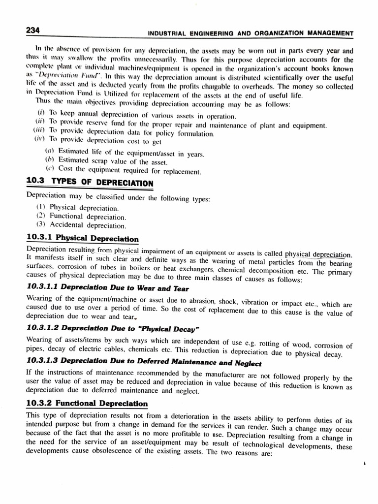 10.3.1 Physical Depreciation | PDF | Depreciation | Book Value
