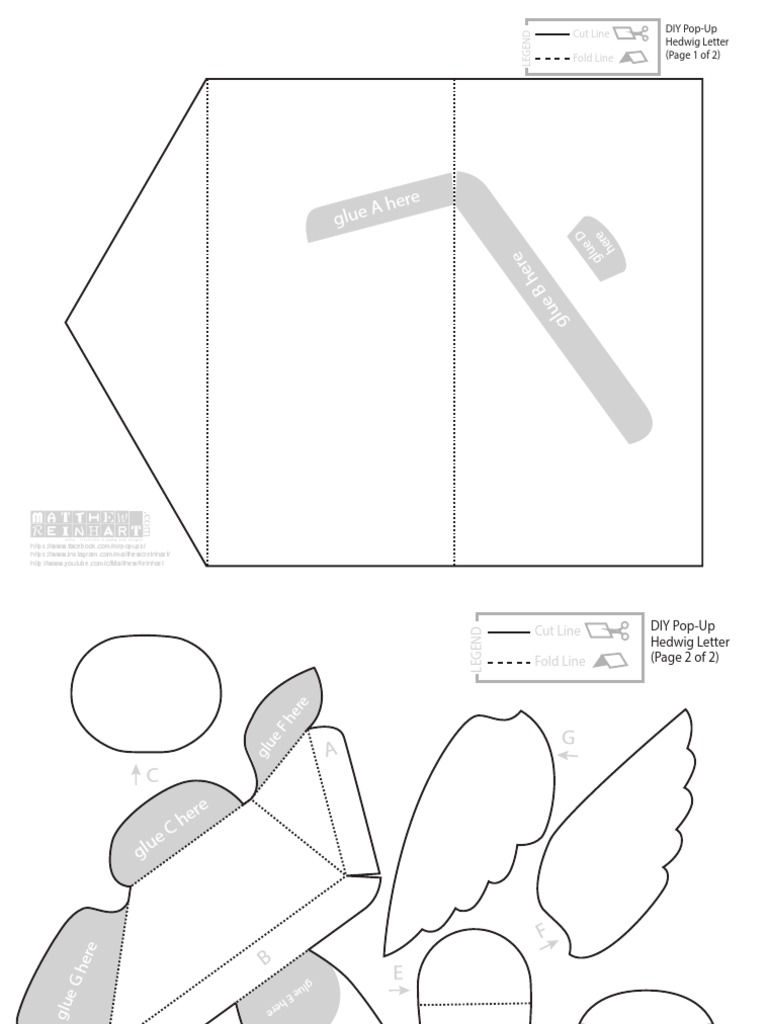 DIY - Hedwig Envelope | PDF