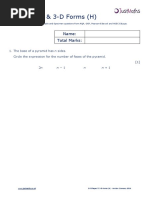 IGCSE Business Studies Formula Sheet | PDF