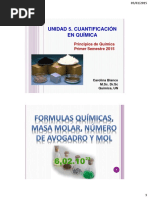 Ejercicios Moles-Moleculas-Y-Masa-Molar PDF | PDF | Mole (Unidad) | Sustancias químicas