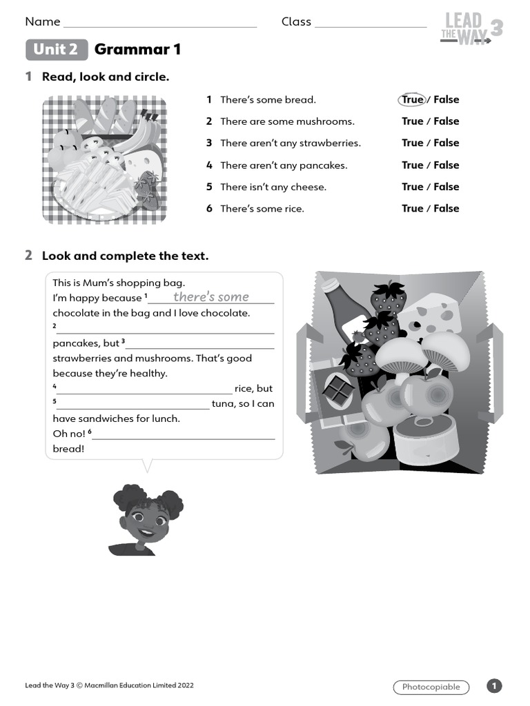 Worksheet Grammar 1 | PDF