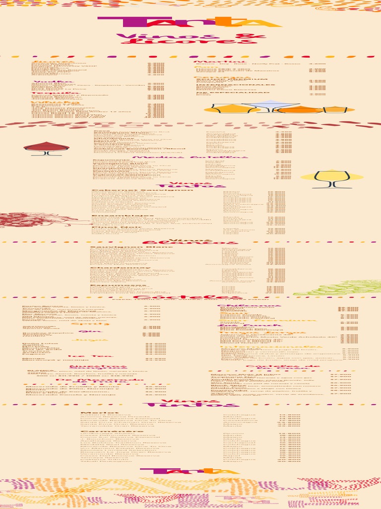 Carta Tanta Licores 01 Continua 17-02-23 | PDF