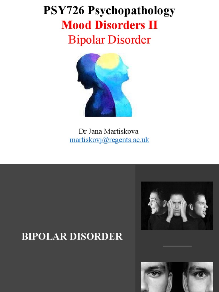 W3 Bipolar Disorder. Therapies. T2 2022-23 | PDF | Mania | Selective ...