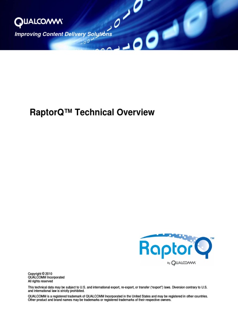 Raptorq-Technical-Overview 4 | PDF | Code | Low Density Parity Check Code