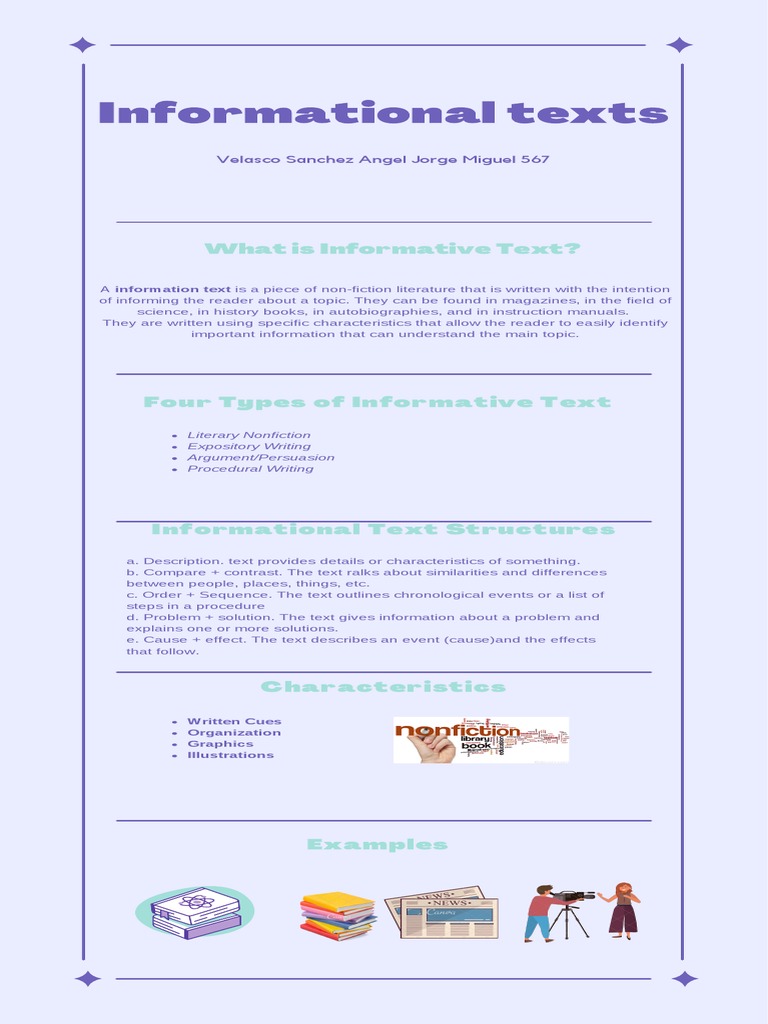 Informational Texts | PDF