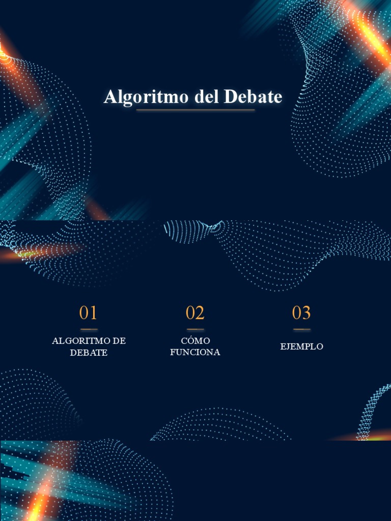 Algoritmo de Debate | PDF