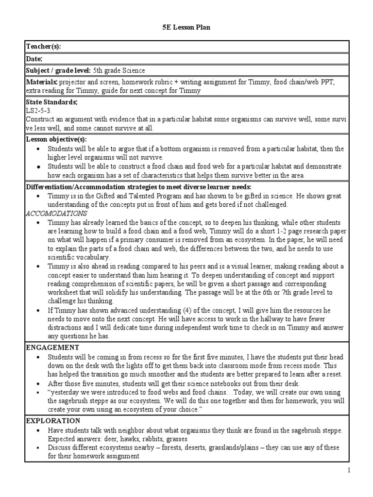 Lesson Plan Gifted and Talented | PDF | Lesson Plan | Gifted Education