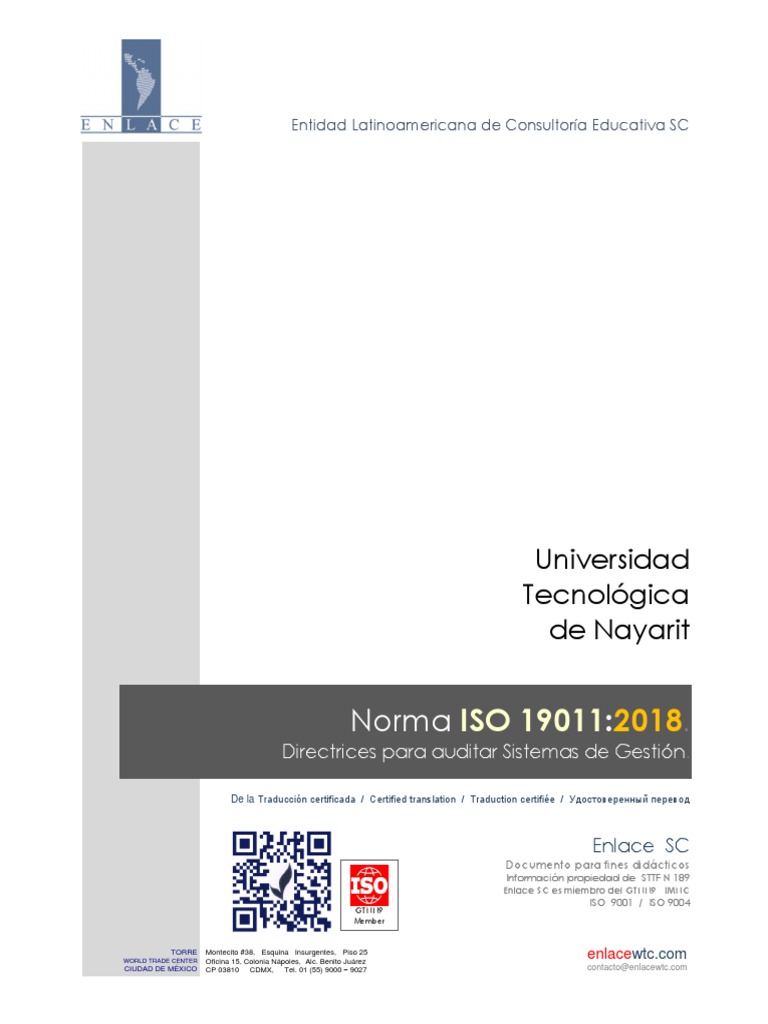 9-Norma Iso 19001-2018 | PDF | Auditoría | Planificación