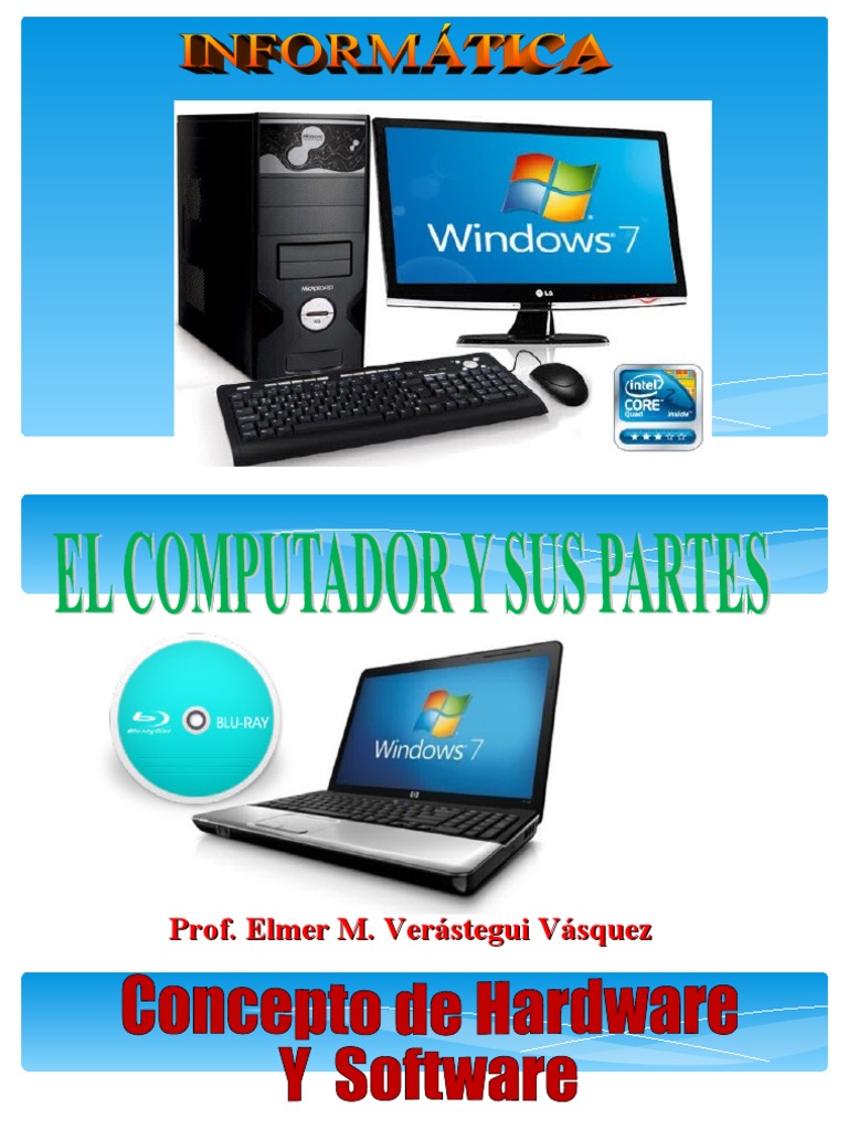 El Computador y Sus Partes Grado 4c2b0 | PDF