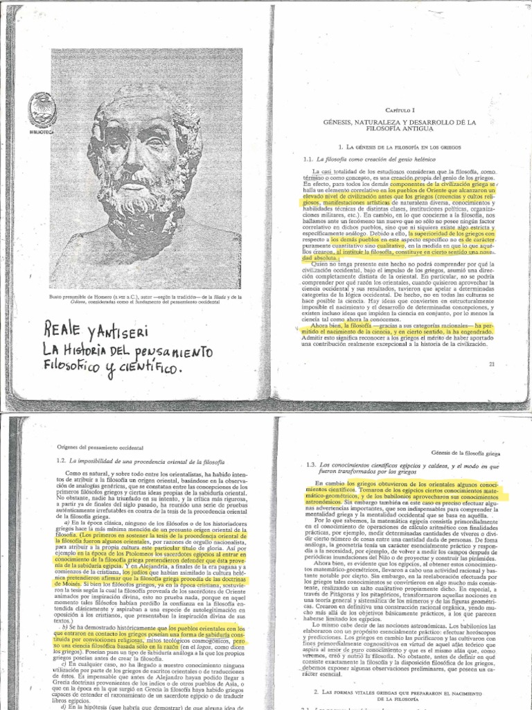EPISTEME-genesis, Naturaleza y Desarrollo de La Filosofia Antigua ...