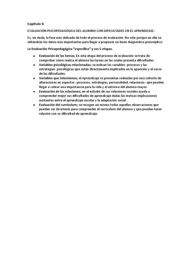 Capítulo 6 Libro SDFG | PDF