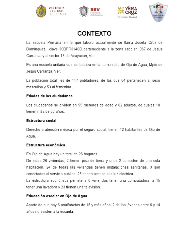 Contexto Escolar | PDF