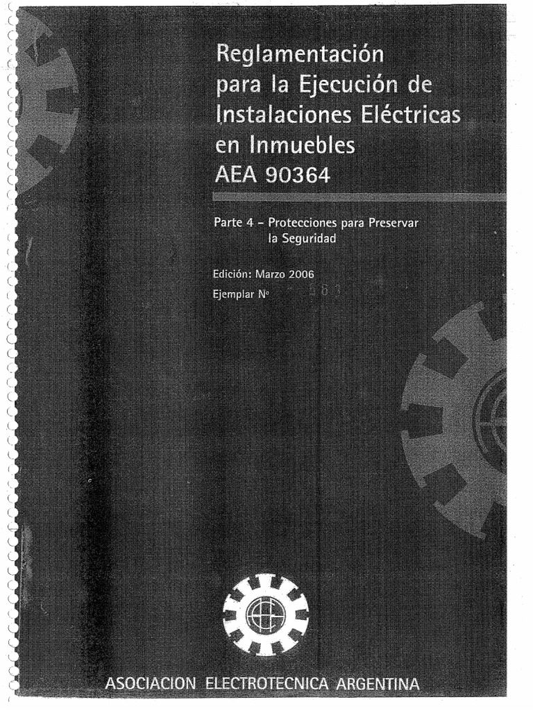 AEA 90364-Parte 4-Protecciones para Preservar La Seguridad | PDF