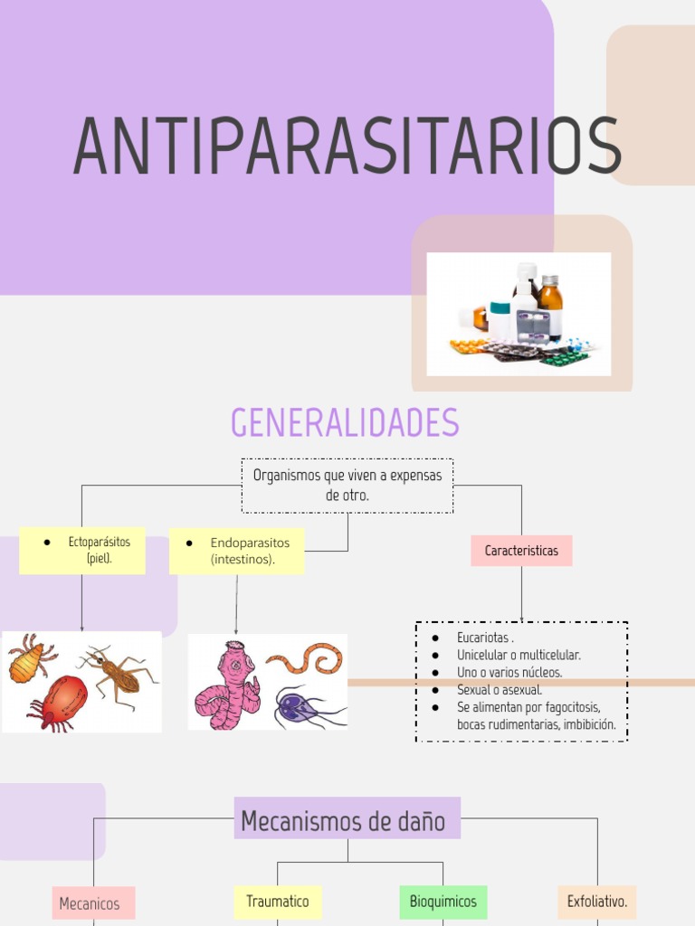 Antiparasitarios | PDF | Salud y bienestar