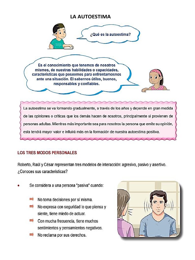 La Autoestima | PDF