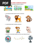 Bono El Mono Va A La Escuela | PDF | Artes del Lenguaje y Comunicación