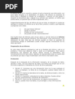 Estructura de Un Informe Académico | PDF