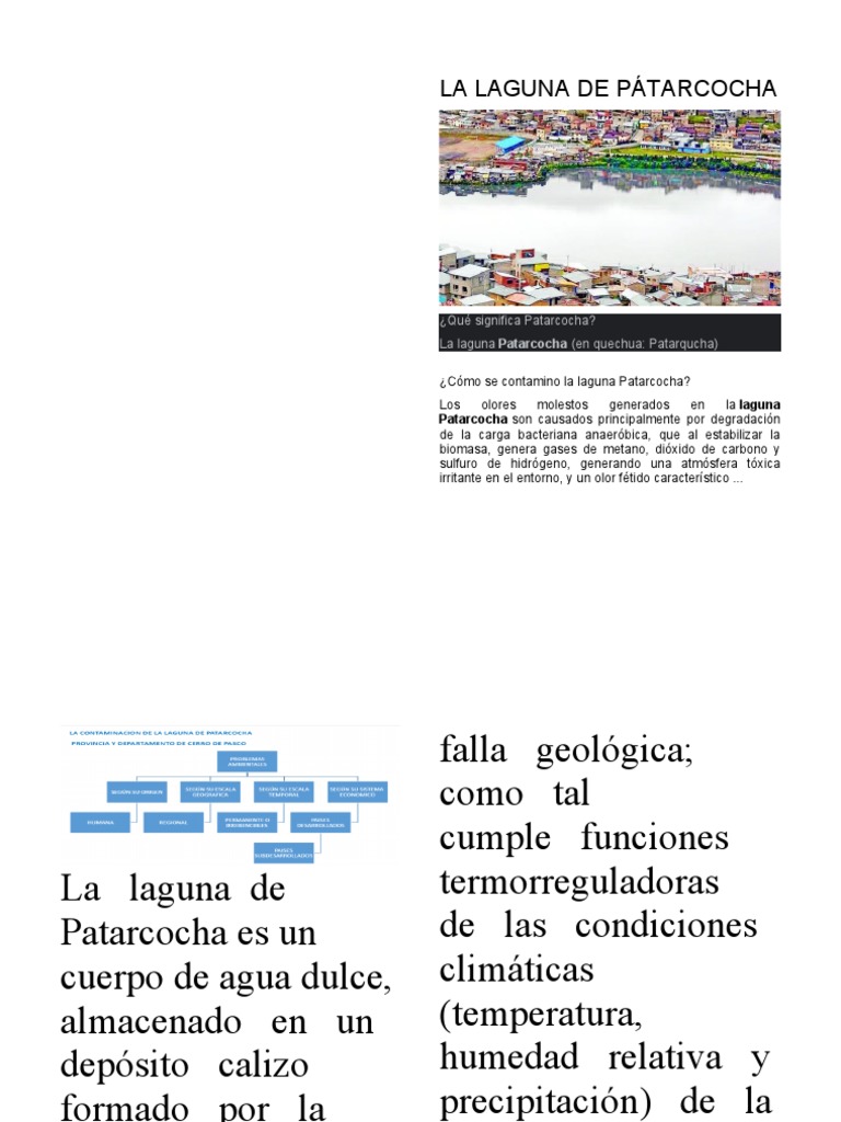 La Laguna de Pátarcocha: ¿Qué Significa Patarcocha? La Laguna ...