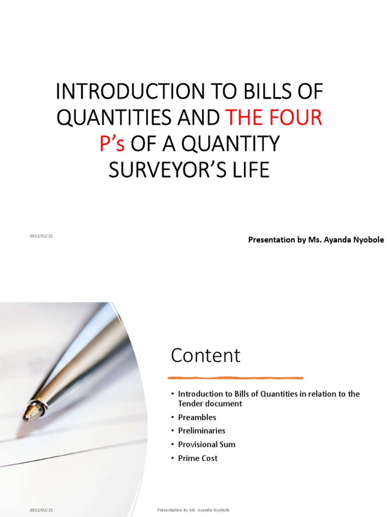 CPUT PRESENTATION - THE FOUR P's by A.Nyobole | PDF