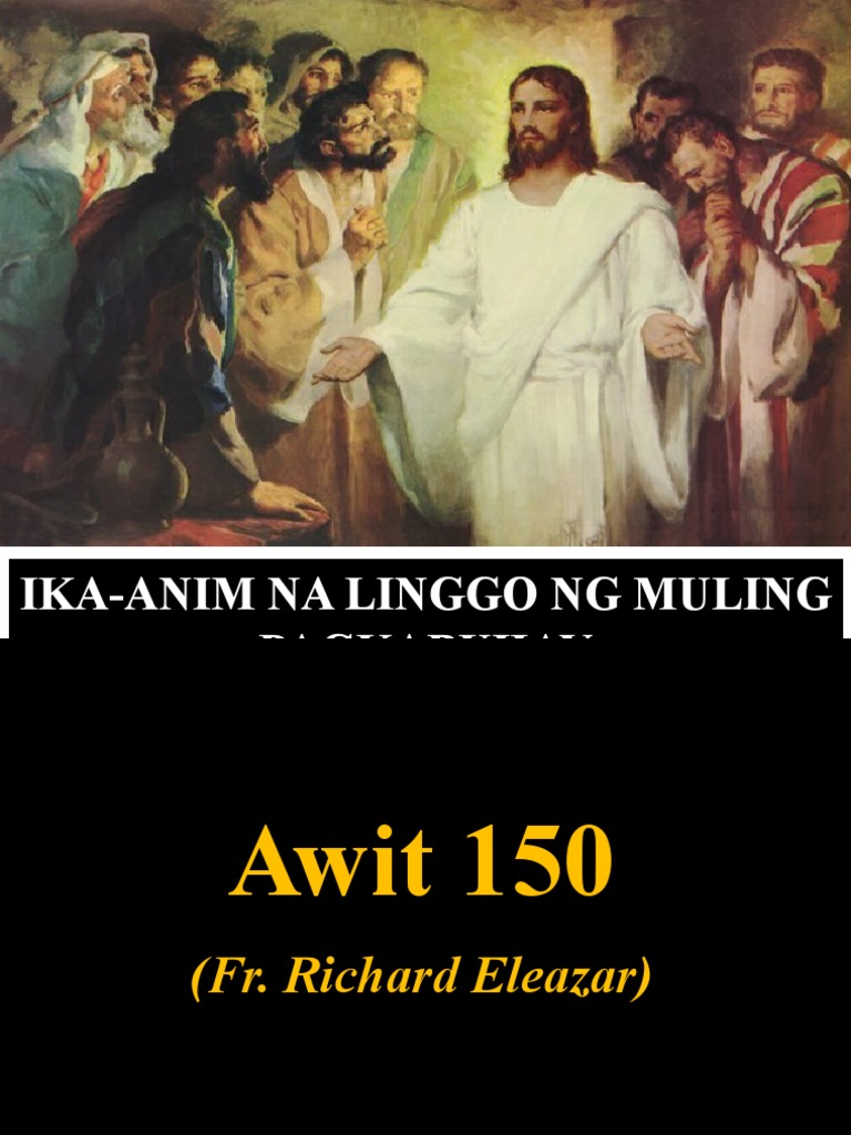 Ika 6 Na Linggo NG Muling Pagkabuhay C | PDF