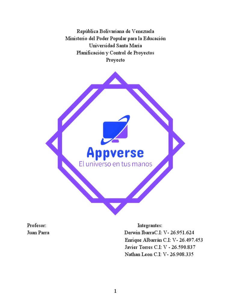 Ejemplo de Proyecto Profesional | PDF
