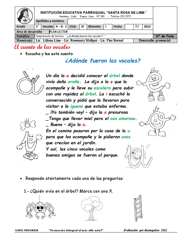 Plan Lector Pdf