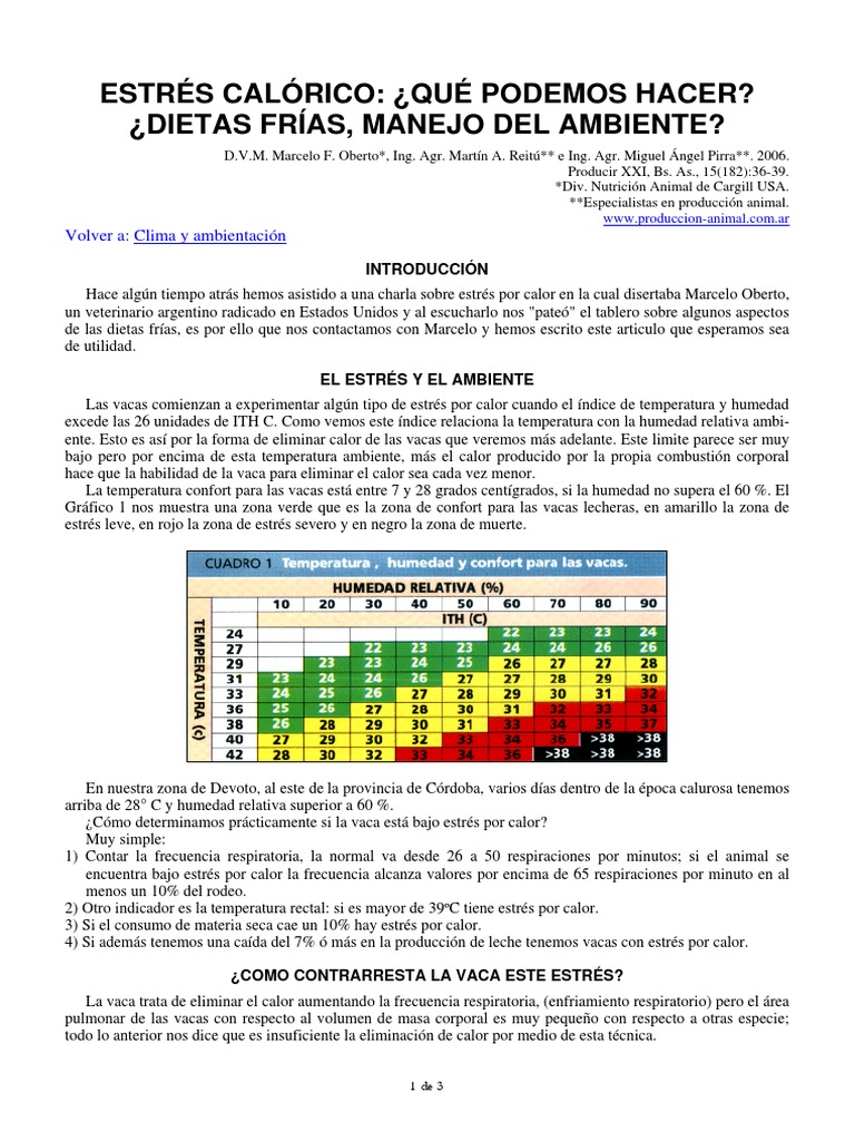 36-Estres Calorico | PDF | Calor | Dieta