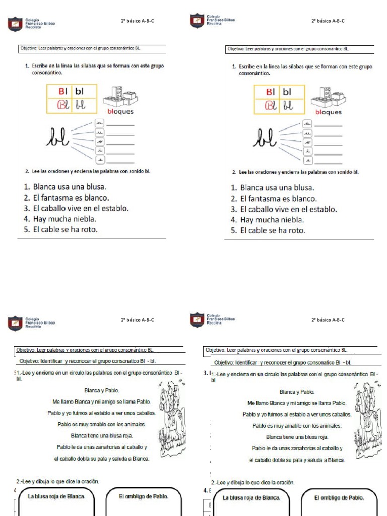 Guias de La BL para Imprimir | PDF