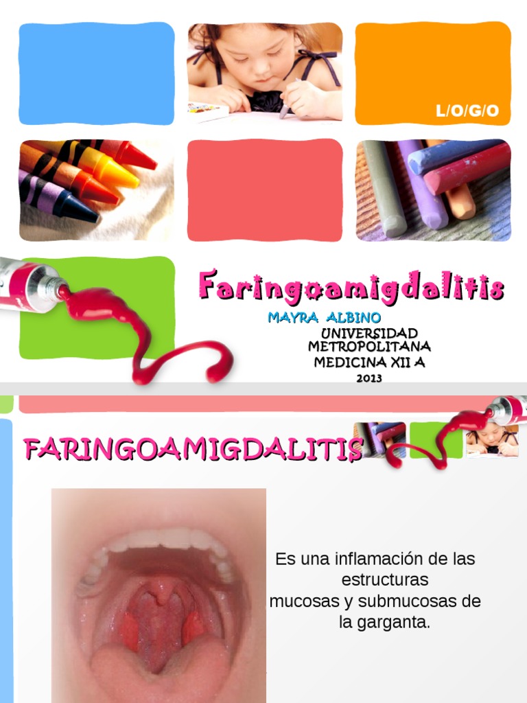 Faringoamigdalitis | PDF | Especialidades Medicas | Enfermedades y ...
