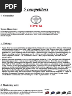 Toyota Market Segmentation Analysis | PDF | Toyota | Market Segmentation