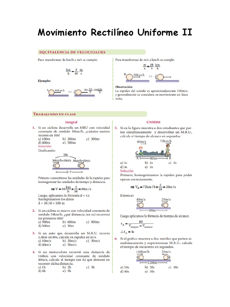 Tema 6 Fisica - 10mo grado | PDF