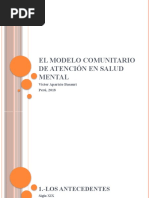 Del Modelo Asilar Al Modelo Comunitario de Atención en Salud Mental ...