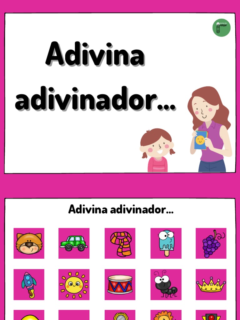 Adivina Adivinador Actividad de Comprension Lectura | PDF