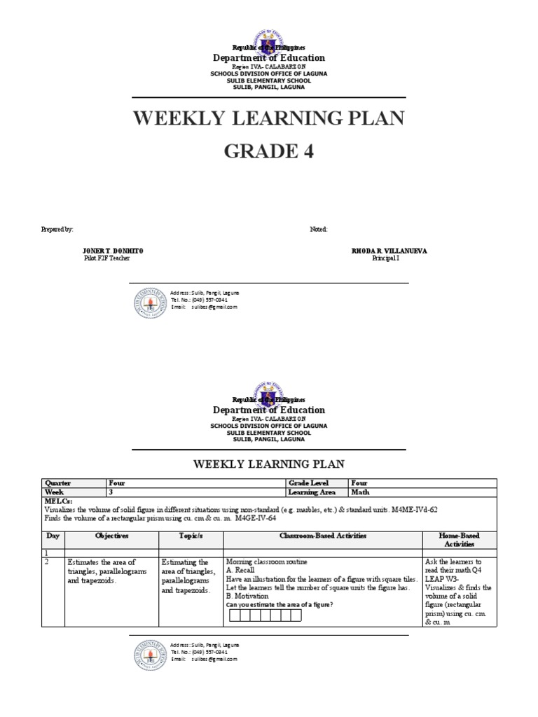 WLP Week 3 2021 | PDF